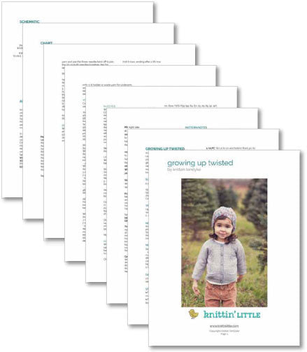 Growing Up Twisted | Knittin' Little | Knitting | Kristen TenDyke ...