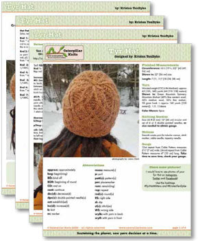 Tyr Hat | Knitting Pattern | Kristen TenDyke – Kristen TenDyke Designs